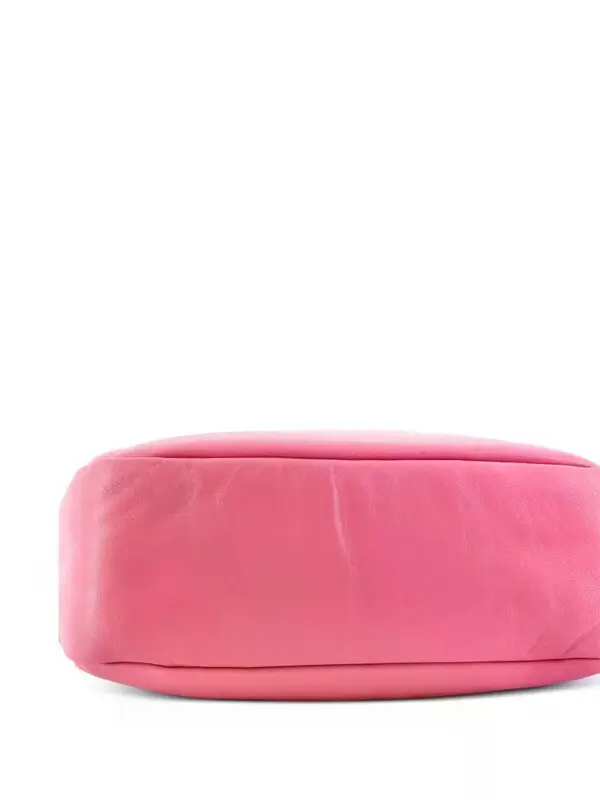 Prada Re-edition 2005 Nappa Leather Shoulder Bag - Pink