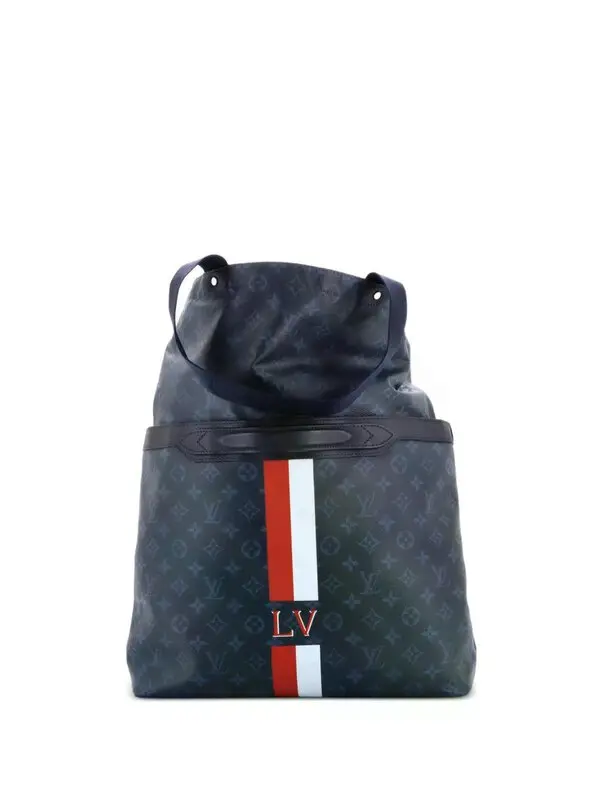 LOUIS VUITTON Ultralight Monogram Cobalt Canvas Tote Bag