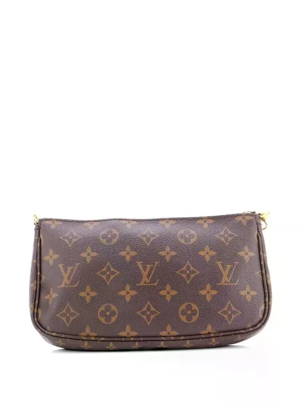 LOUIS VUITTON Multi Pochette Accessoires Monogram Canvas Crossbody Bag