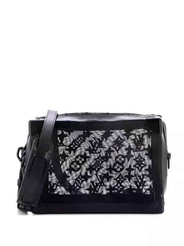 LOUIS VUITTON Soft Trunk Monogram Mesh Crossbody Bag