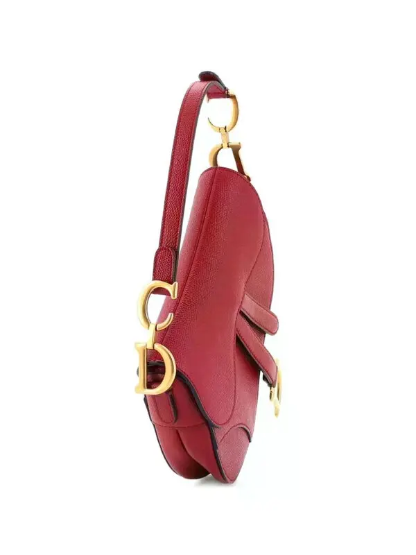 Dior Saddle Leather Mini Shoulder Bag