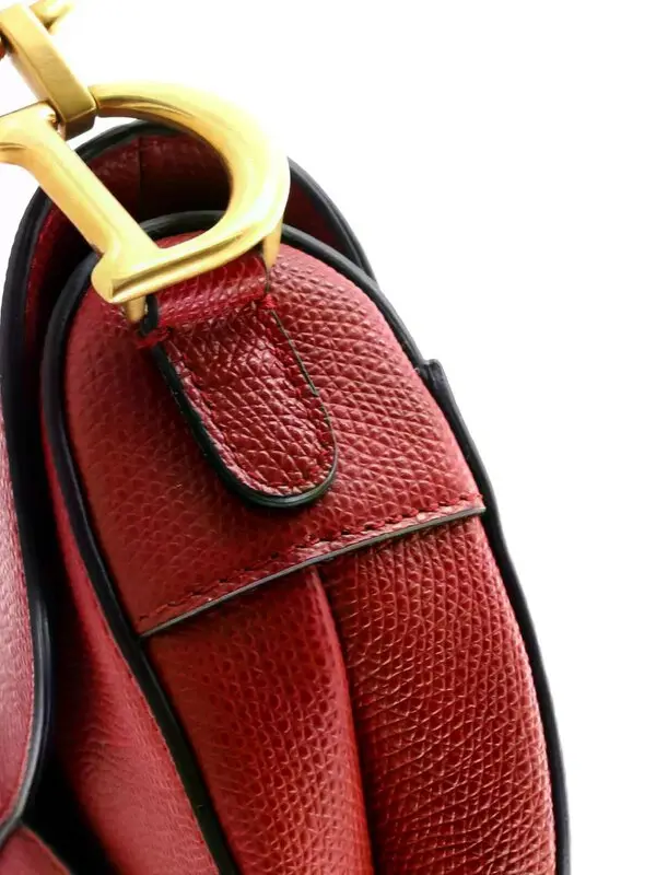 Dior Saddle Leather Mini Shoulder Bag