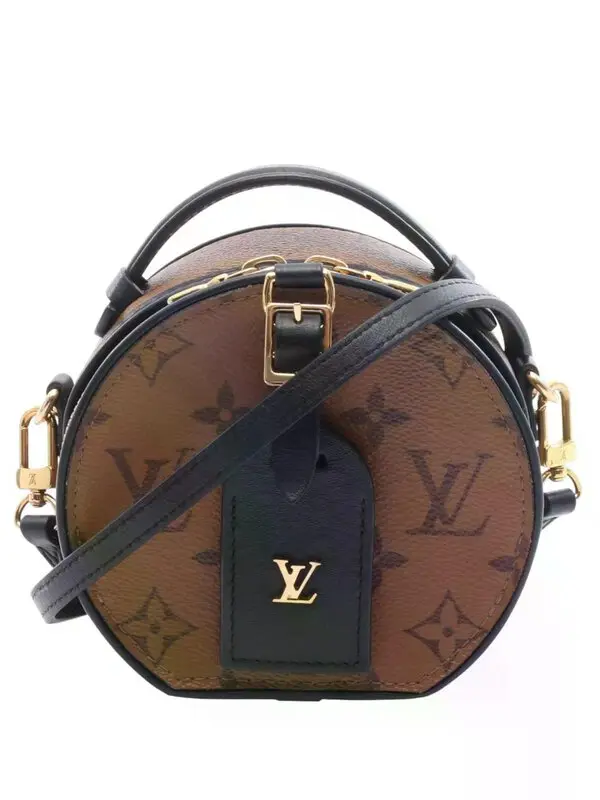 LOUIS VUITTON Monogram Reverse Mini Boite Chapeau Satchel