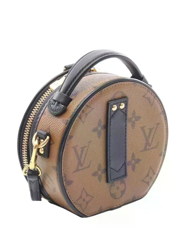 LOUIS VUITTON Monogram Reverse Mini Boite Chapeau Satchel