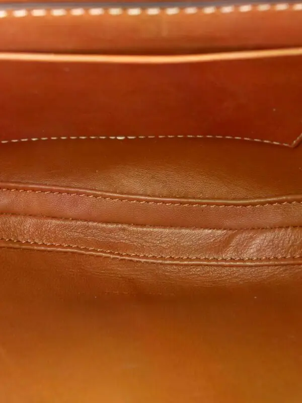 Celine Small Calfskin Besace 16 Crossbody Bag - Brown