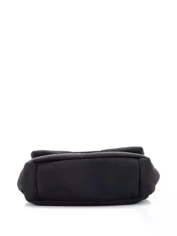 Balenciaga Monaco Chain Flap Nylon Mini Shoulder Bag