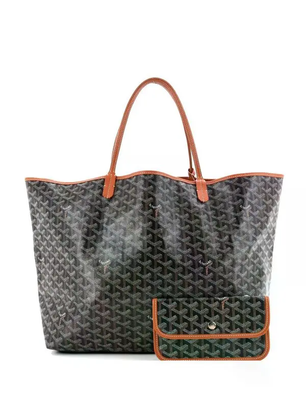 Goyard Saint Louis Gm Tote Bag Coated Canvas - Brown