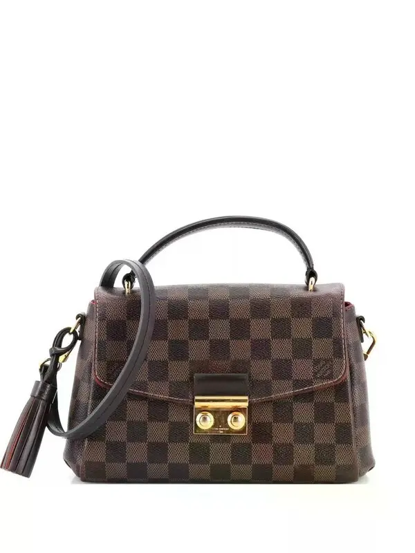 LOUIS VUITTON Croisette Handbag Damier Crossbody Bag - Brown