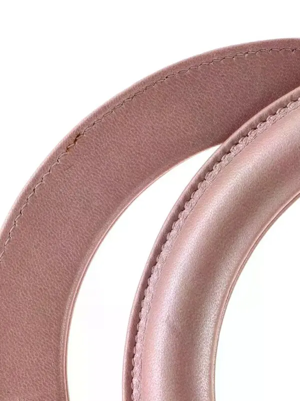 Dior Lady Medium Satchel Cannage Quilt Metallic Leather - Pink