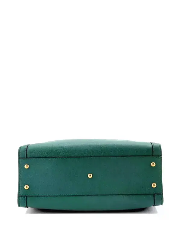 Gucci Diana Nm Bamboo Handle Small Tote Bag - Green
