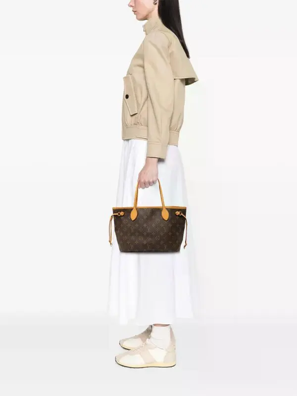 LOUIS VUITTON 2008 Monogram Neverfull Pm Tote Bag