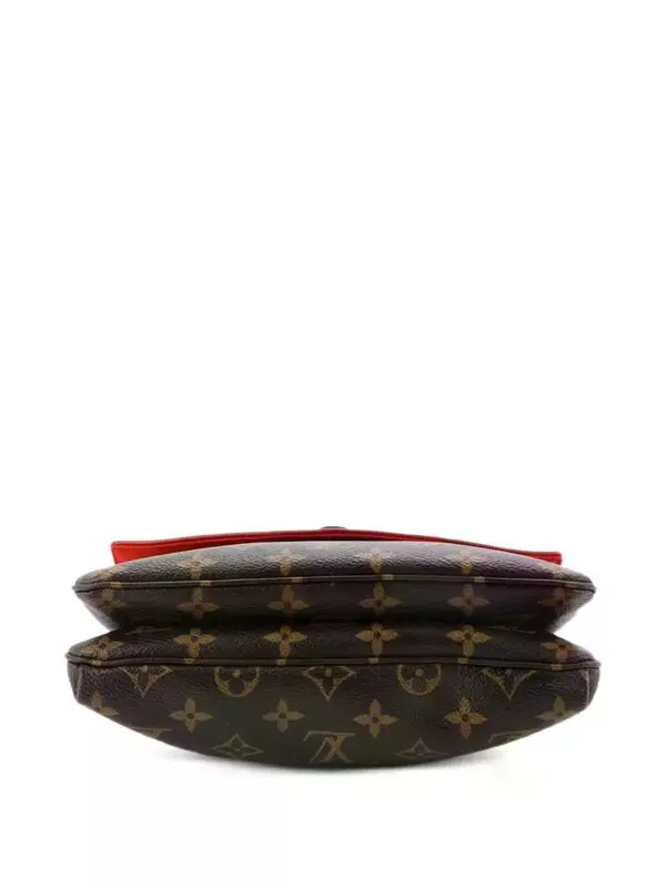 LOUIS VUITTON Monogram Canvas And Leather Crossbody Bag - Brown