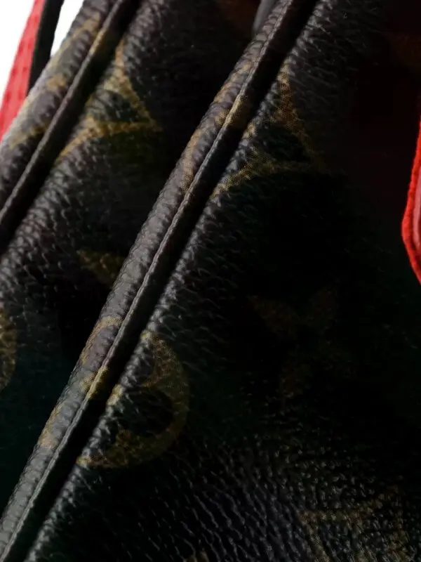 LOUIS VUITTON Monogram Canvas And Leather Crossbody Bag - Brown