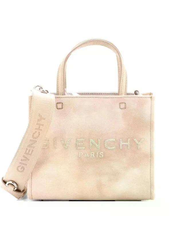 Givenchy G- Canvas Mini Tote Bag - Black