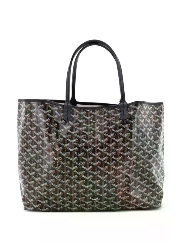Goyard Saint Louis Coated Canvas Pm Tote Bag - Black