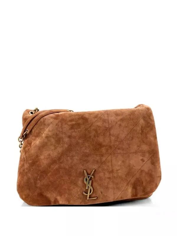 Saint Laurent Jamie 4.3 Quilted Suede Large Shoulder Bag