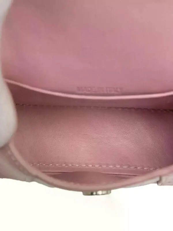 Balenciaga 2010 Nano Croc Embossed Hourglass Bag
