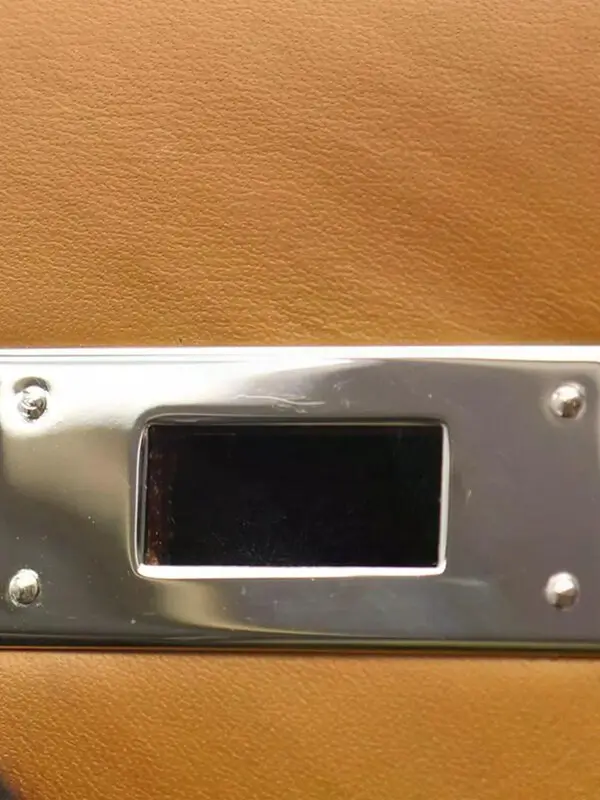 Hermès Kelly 32 Chamonix Leather Handbag - Brown