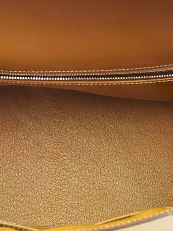Hermès Kelly 32 Chamonix Leather Handbag - Brown