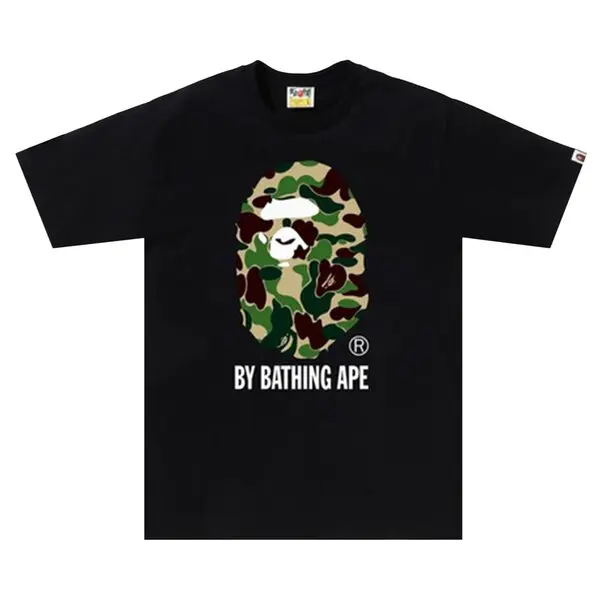 A BATHING APE Abc Camo Tee - Black