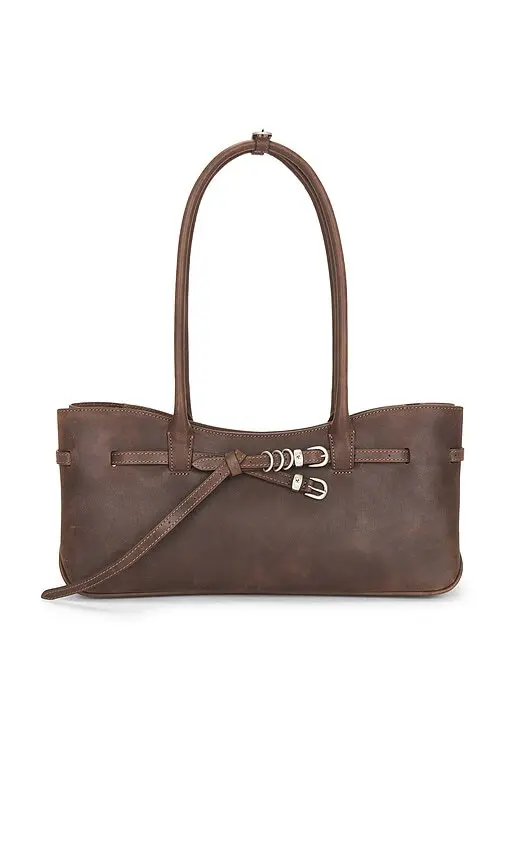 MARGESHERWOOD Grandma Shoulder Bag - Brown