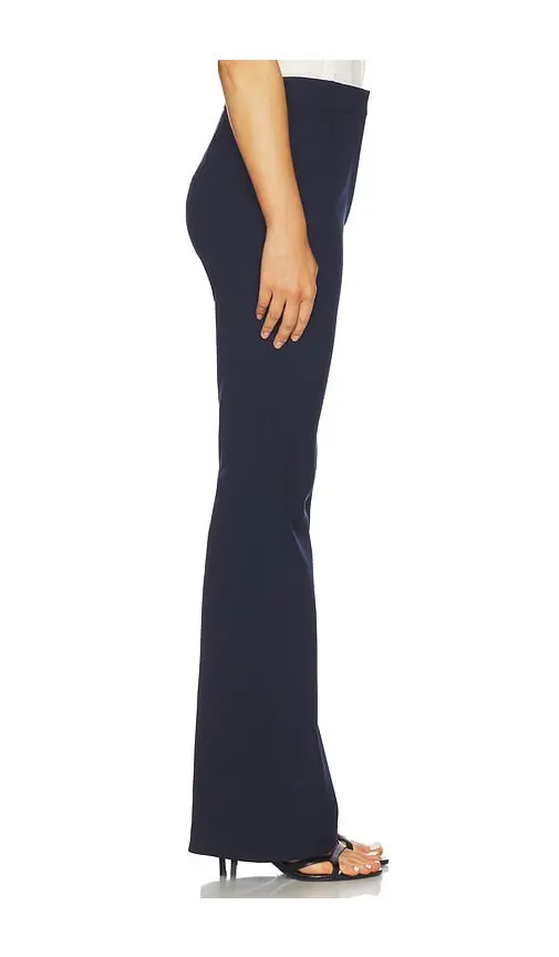 Veronica Beard Arden Flare Trousers - Navy