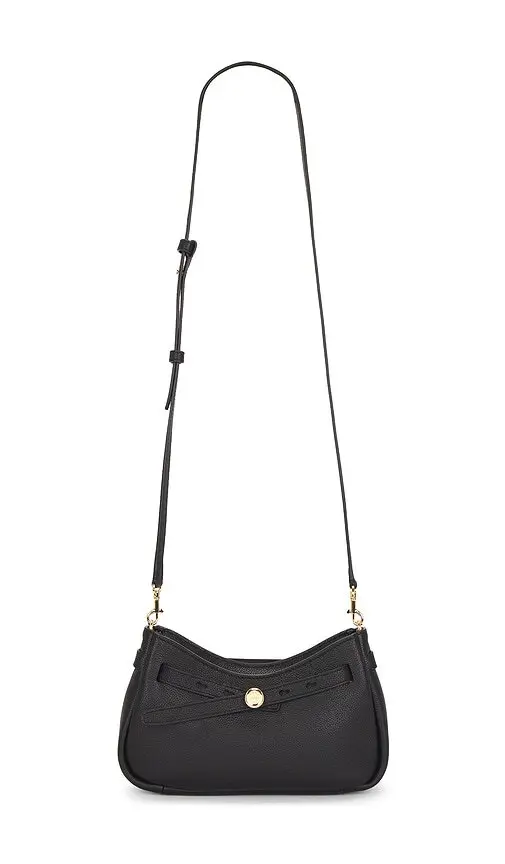 Tory Burch Romy Zip Top Crossbody - Black