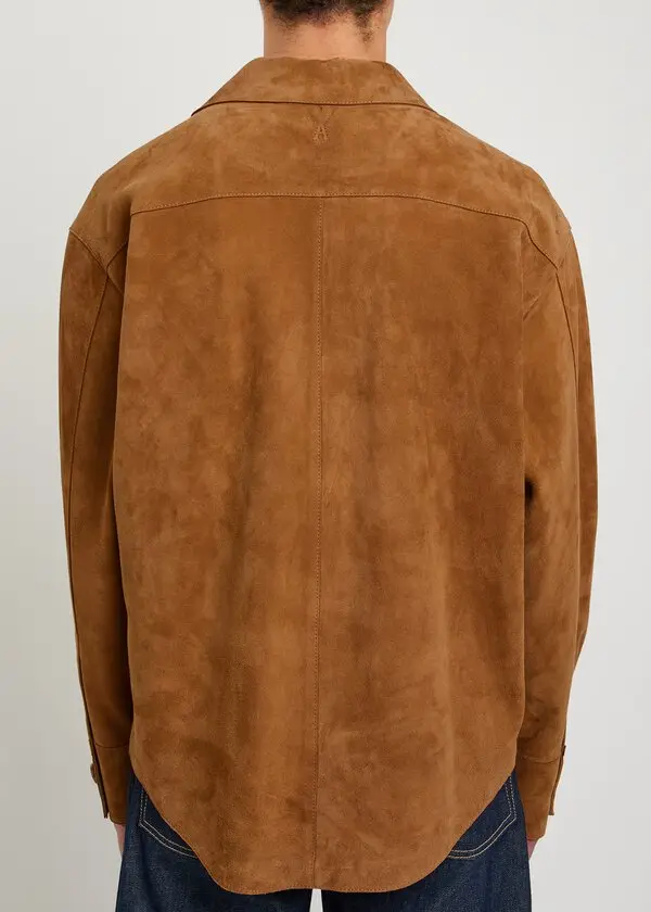 AMI Paris Suede Overshirt