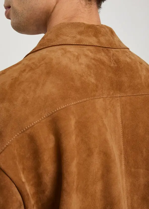 AMI Paris Suede Overshirt