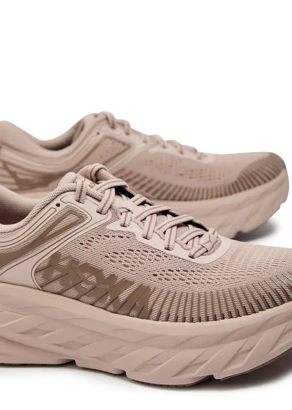 HOKA® Bondi 7 Mesh-knit Sneakers