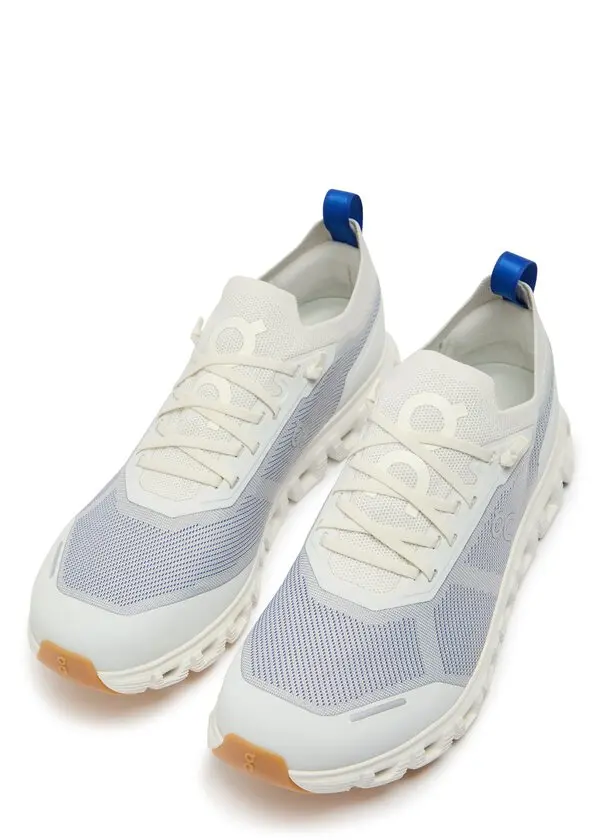 On Cloud 6 Versa Jacquard Mesh-knit Sneakers - Indigo