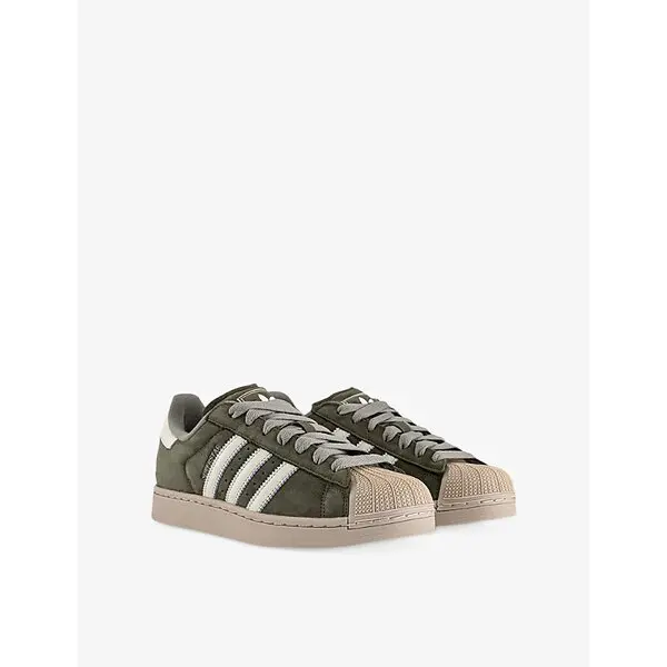 Adidas Superstar Ii Suede Trainers