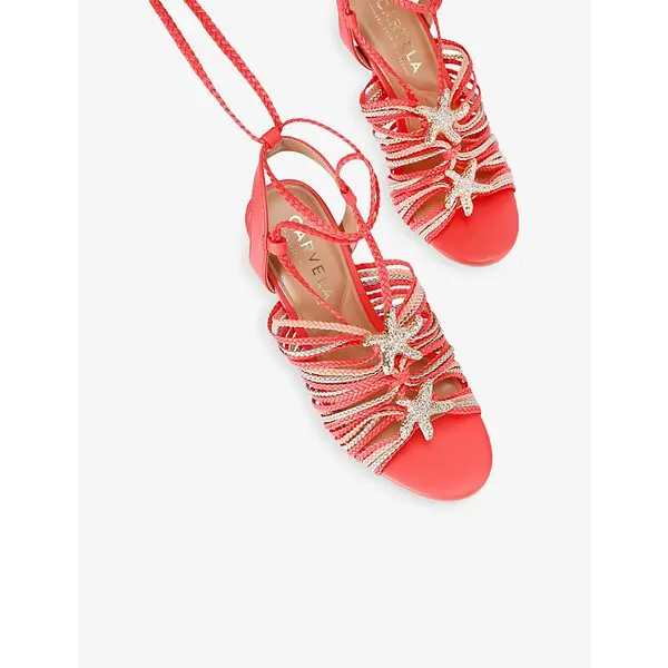 Carvela Marina Faux-leather Heeled Sandals