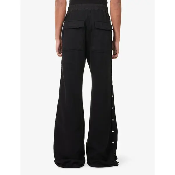 Rick Owens Wide-leg Cotton-jersey Trousers