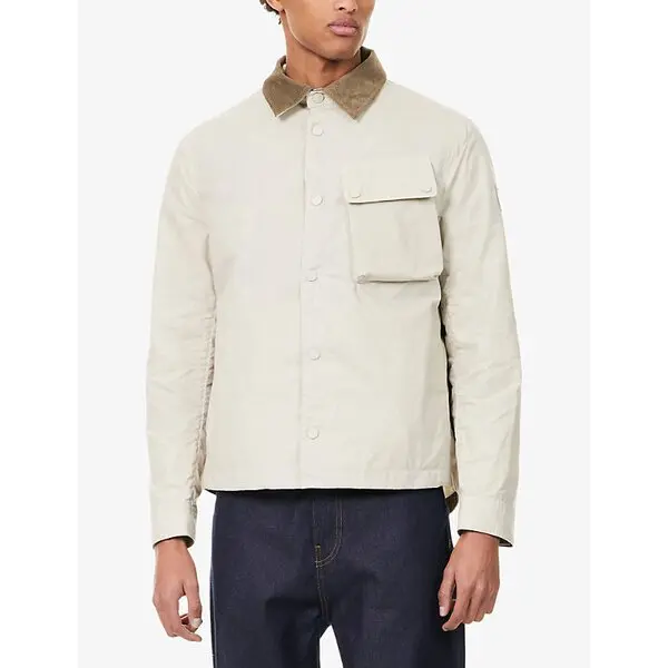 Belstaff Corduroy-collar Cotton Jacket