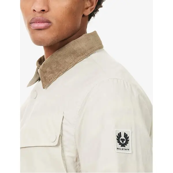 Belstaff Corduroy-collar Cotton Jacket