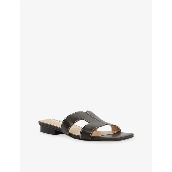 DUNE Loupe Leather Sandals