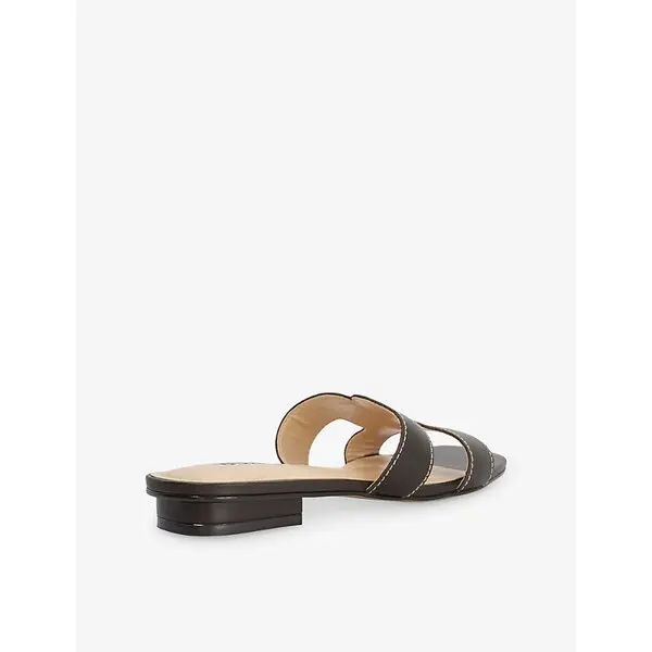 DUNE Loupe Leather Sandals