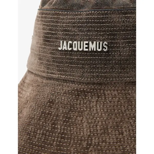 Jacquemus Cotton-denim Sun Hat - Khaki