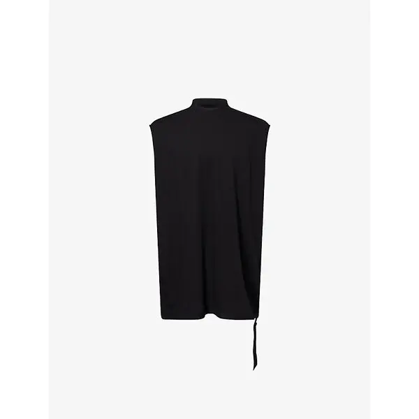 Rick Owens Tarp Oversized Cotton T-shirt - Black