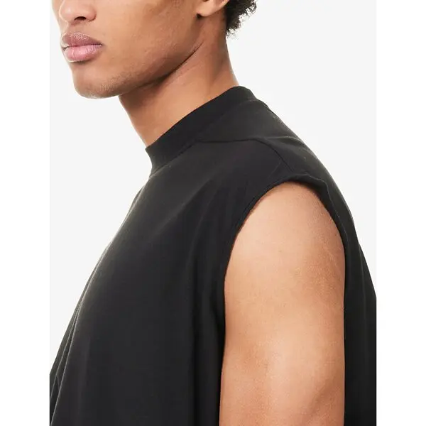 Rick Owens Tarp Oversized Cotton T-shirt - Black