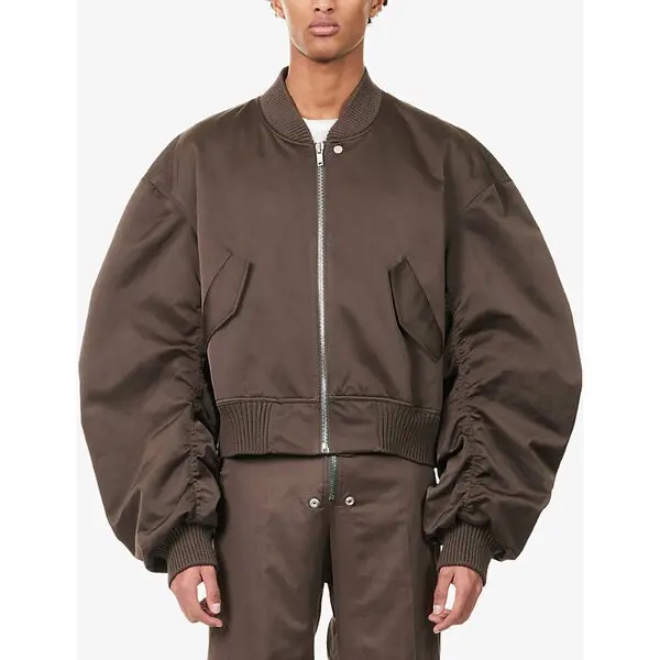 Rick Owens Woven Flight Bomber Jacket