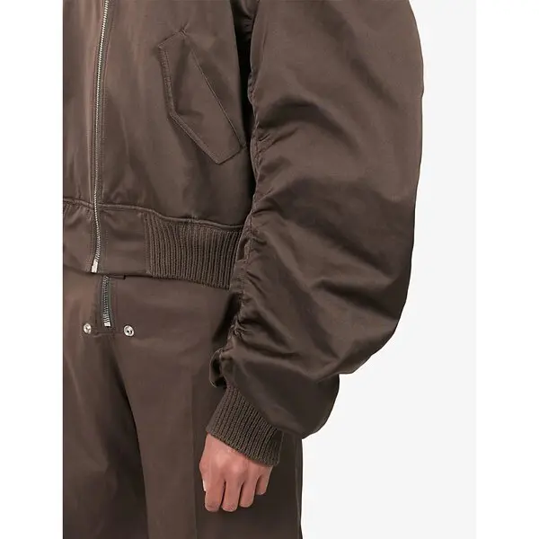 Rick Owens Woven Flight Bomber Jacket