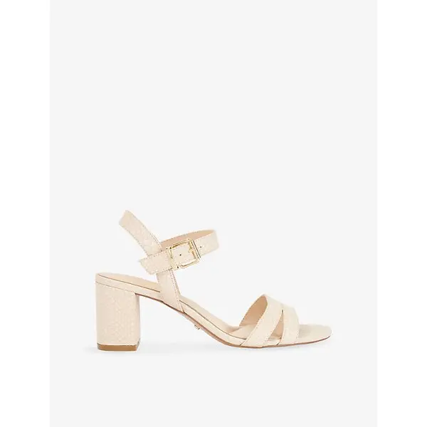 DUNE Merisa Heeled Leather Sandals