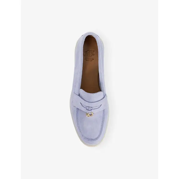 DUNE Suede Loafers