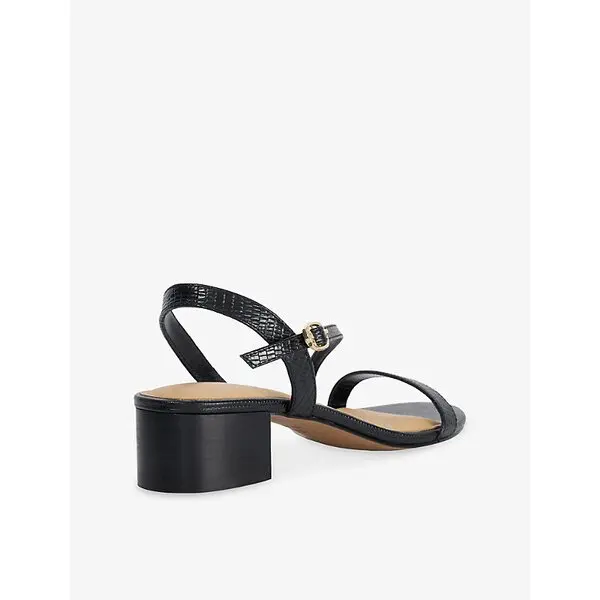 DUNE Jolene Leather Heeled Sandals