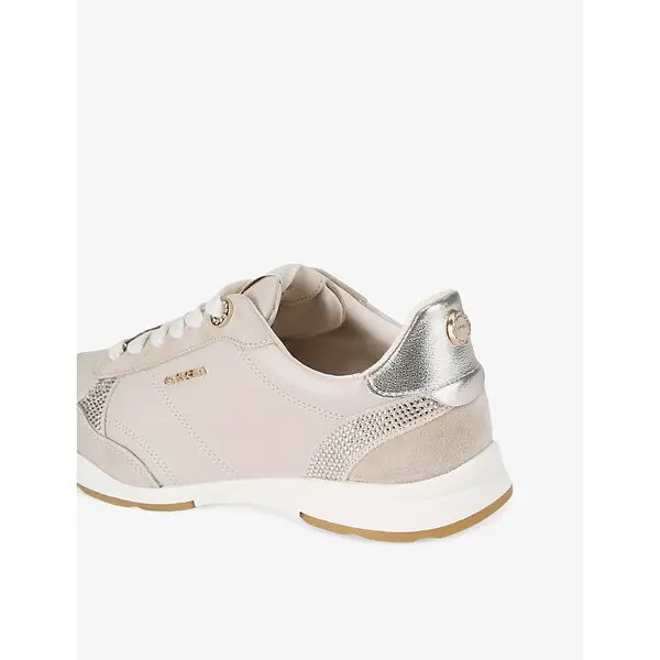 Carvela Attivo Faux-leather Trainers - Beige