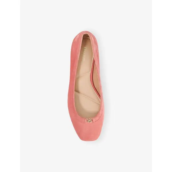 DUNE Suede Ballet Flats