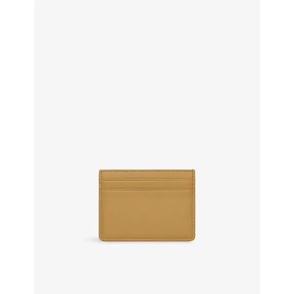 Sandro Logo-embossed Leather Cardholder