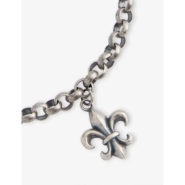 COMMONLINES Fleur De Lis Sterling- Bracelet